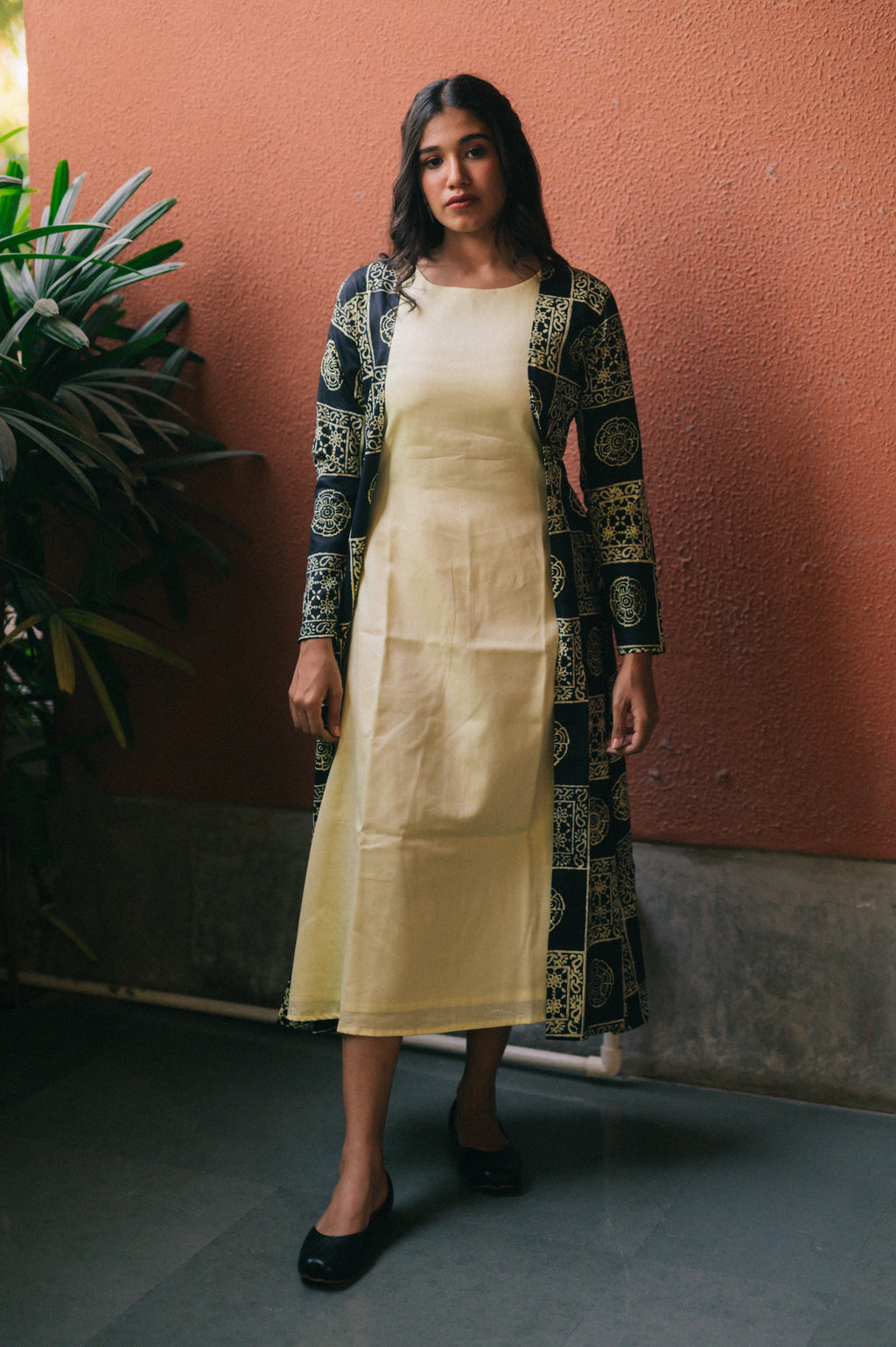 ‘Chaandni’ Kurta With Shrug